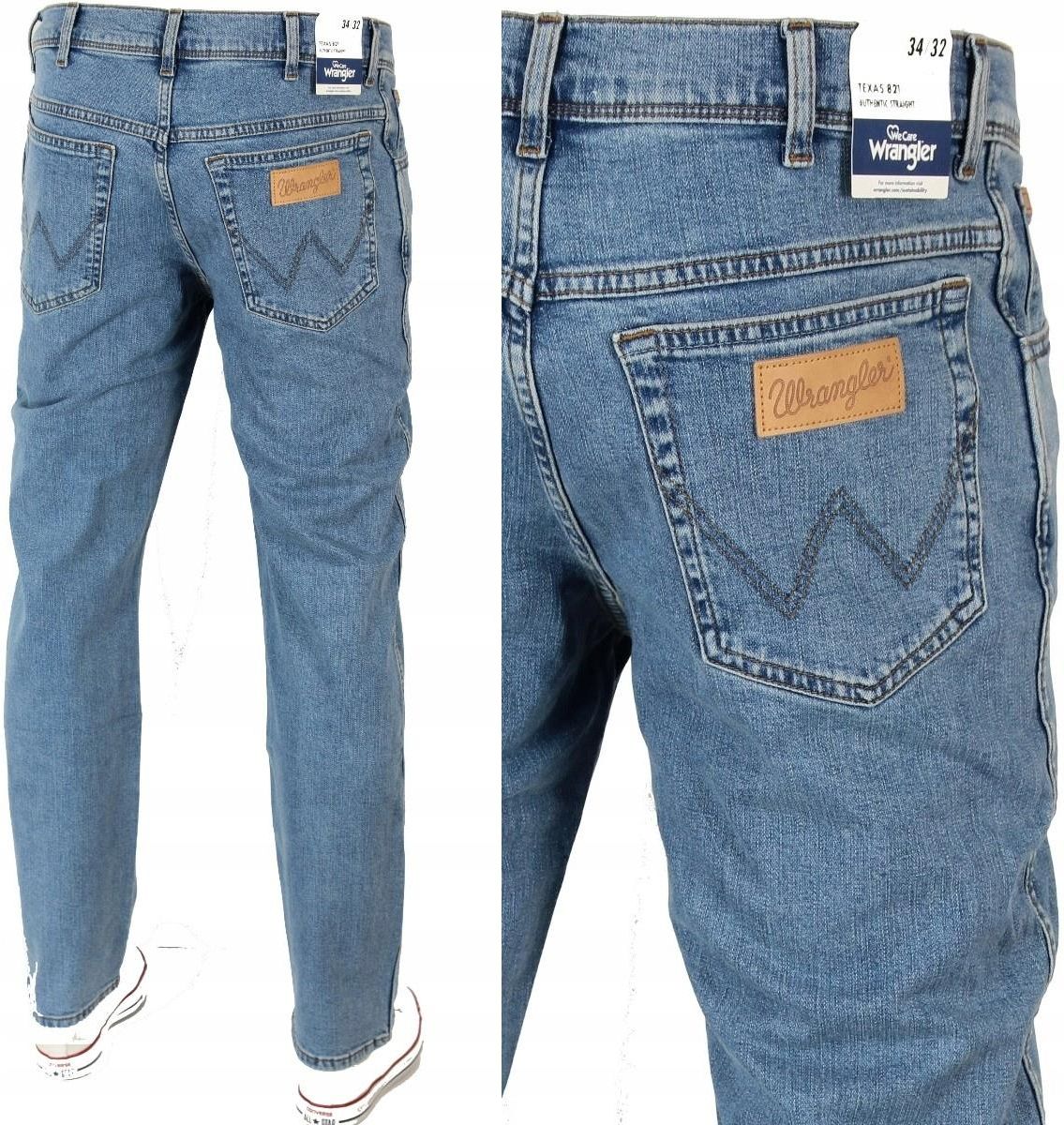 Wrangler Texas Straight Jeans Proste Regular W40 L34 - Ceny i opinie - Ceneo.pl