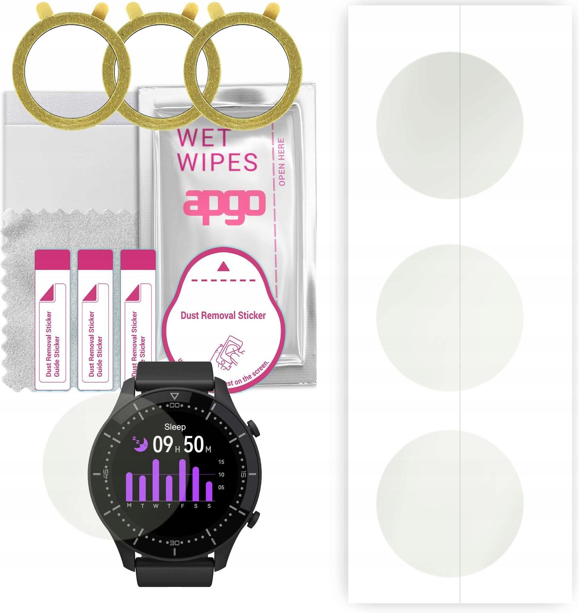 Apgo 3X Folia Hydrożelowa Matowa Do Media-Tech Activeband Genua Mt870 ...