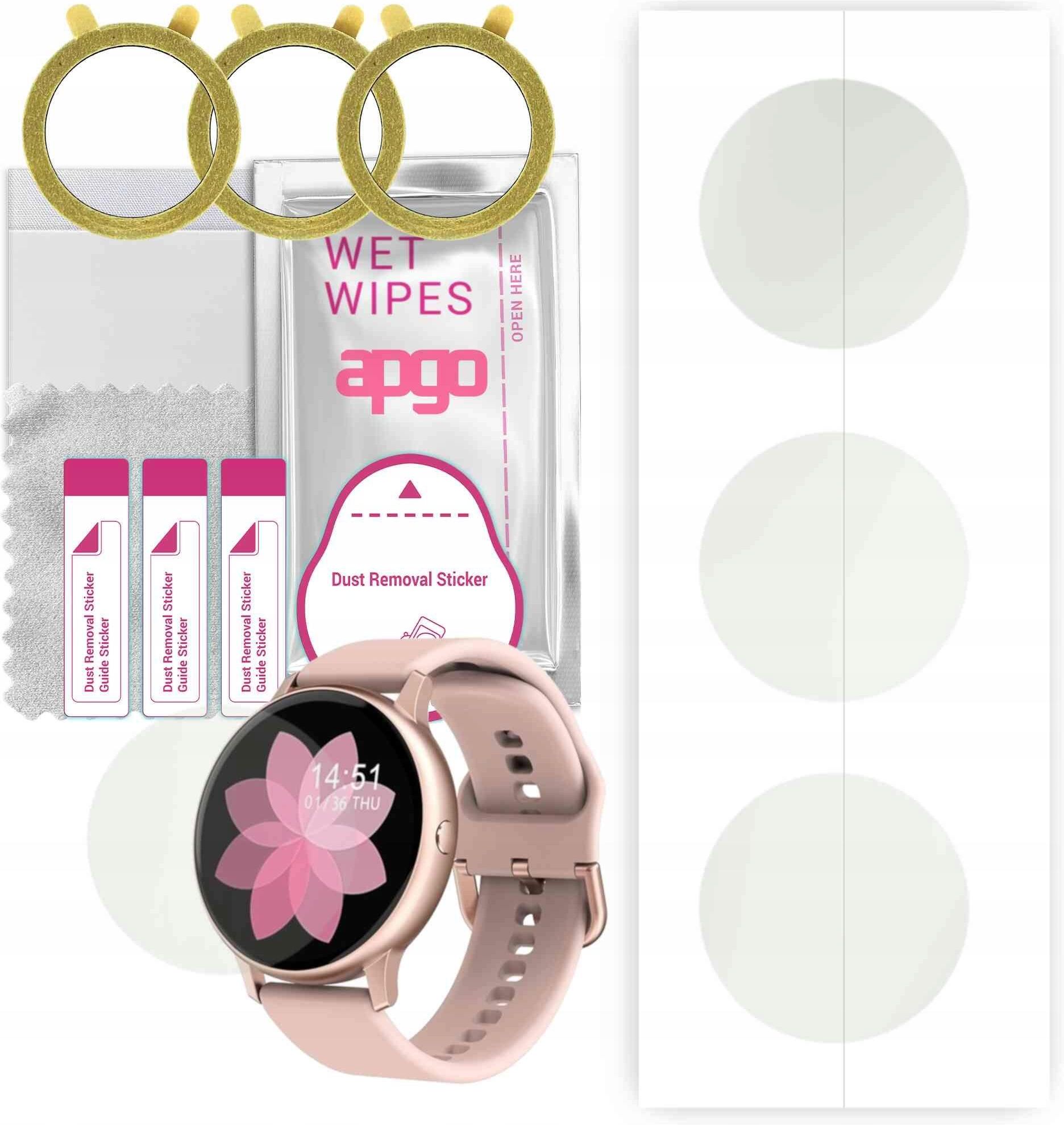 Apgo 3X Folia Hydrożelowa Matowa Do Smartwatch Aw88 Pro Dt88 Pro Ochronna - Opinie i ceny na ...