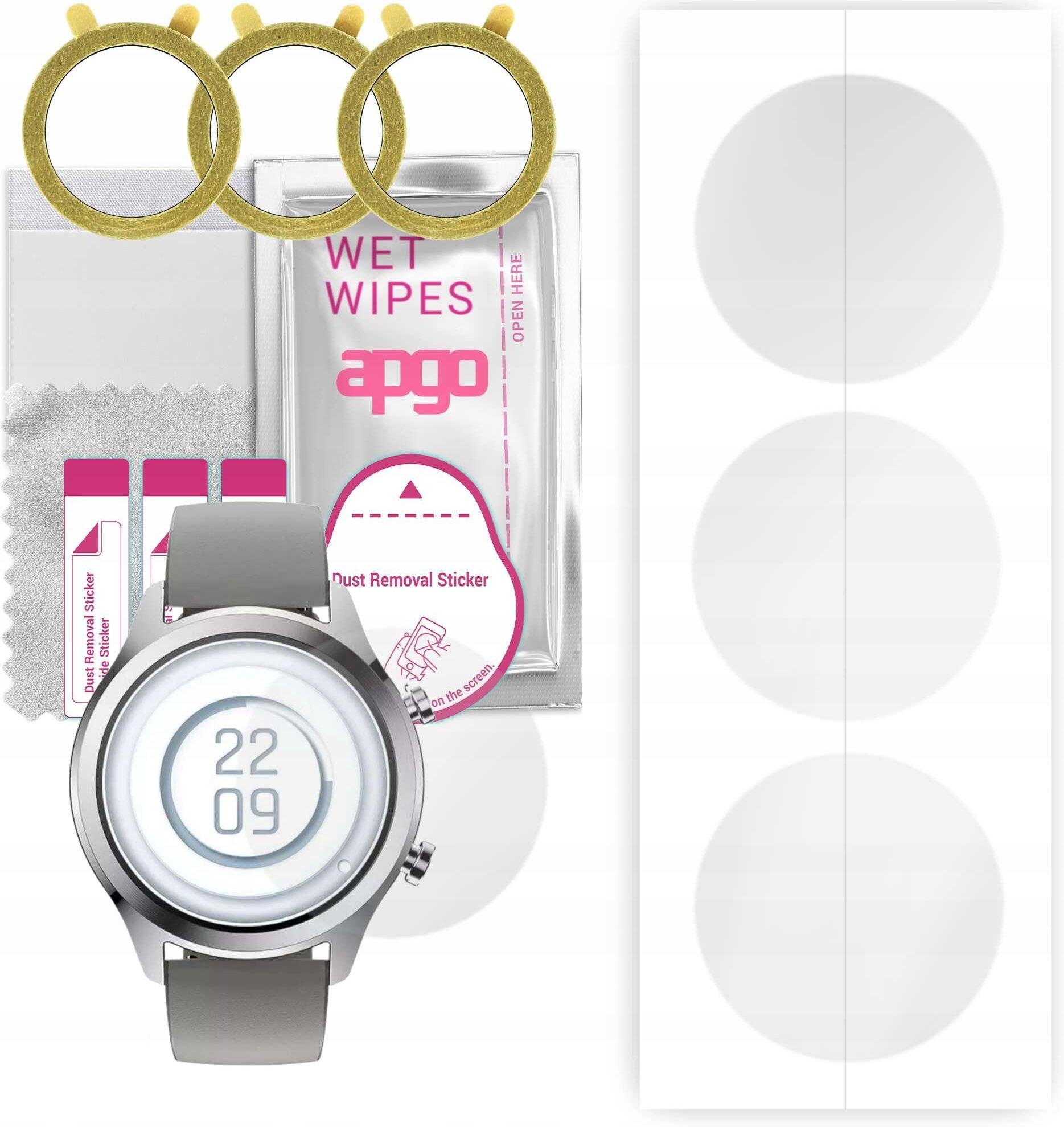 Apgo 3X Folia Hydrożelowa Do Mobvoi Ticwatch C2 Plus Ochronna - Opinie ...