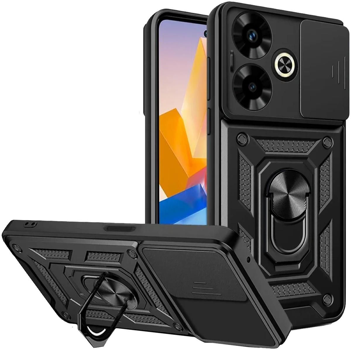 Supero Camshield Ring Do Infinix Hot 40I Smart 8 Czarne - Etui na ...