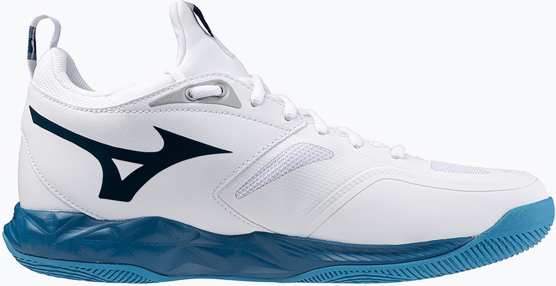 Mizuno Wave Dimension White/Sailor Blue/Silver - Ceny i opinie - Ceneo.pl