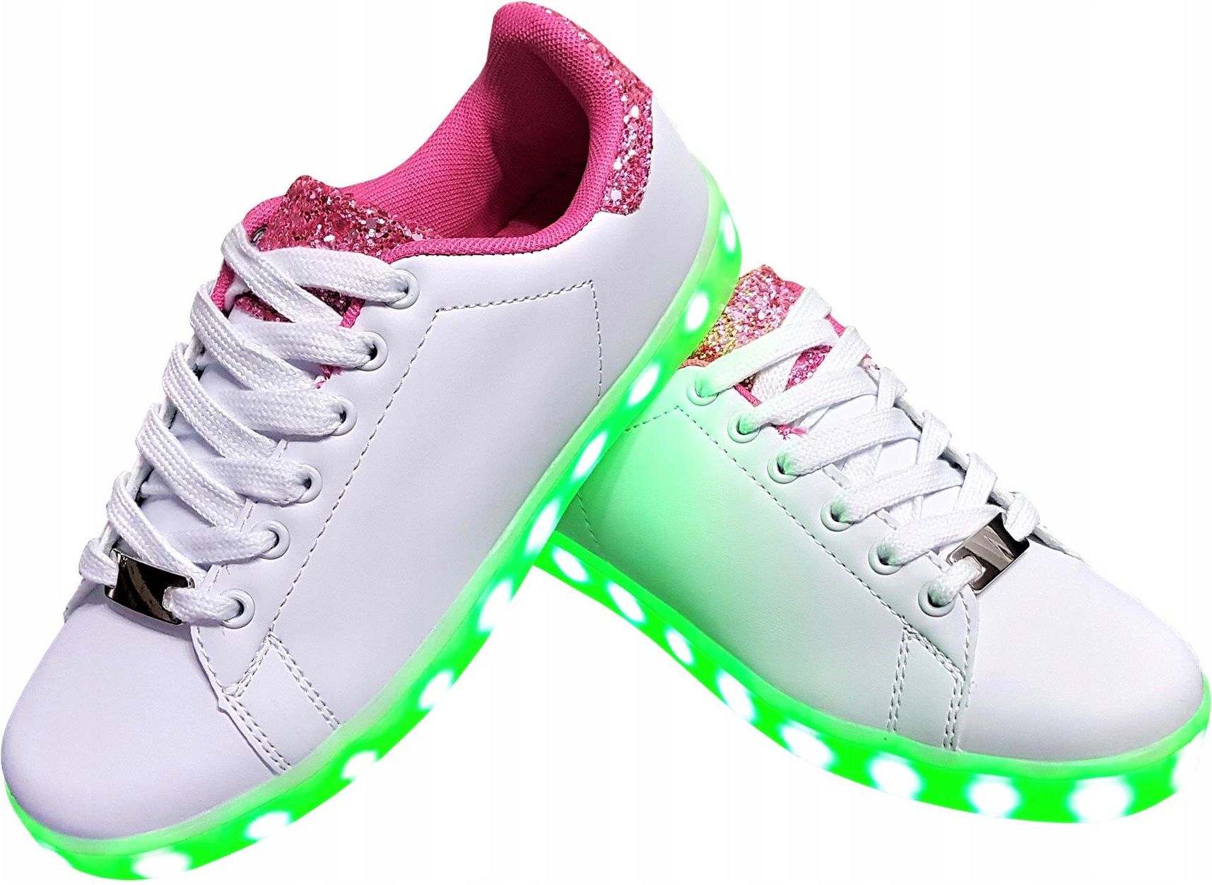 Buty Led Świecące Adidasy Sportowe Białe Ładowane Usb 41 - Ceny i ...