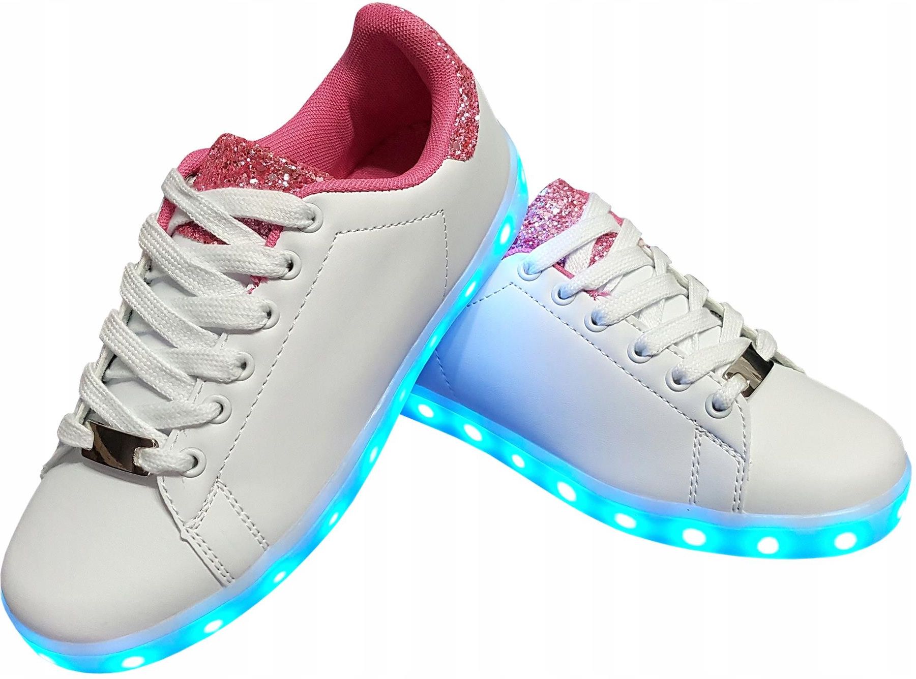 Buty Led Świecące Adidasy Sportowe Białe Ładowane Usb 41 - Ceny i ...