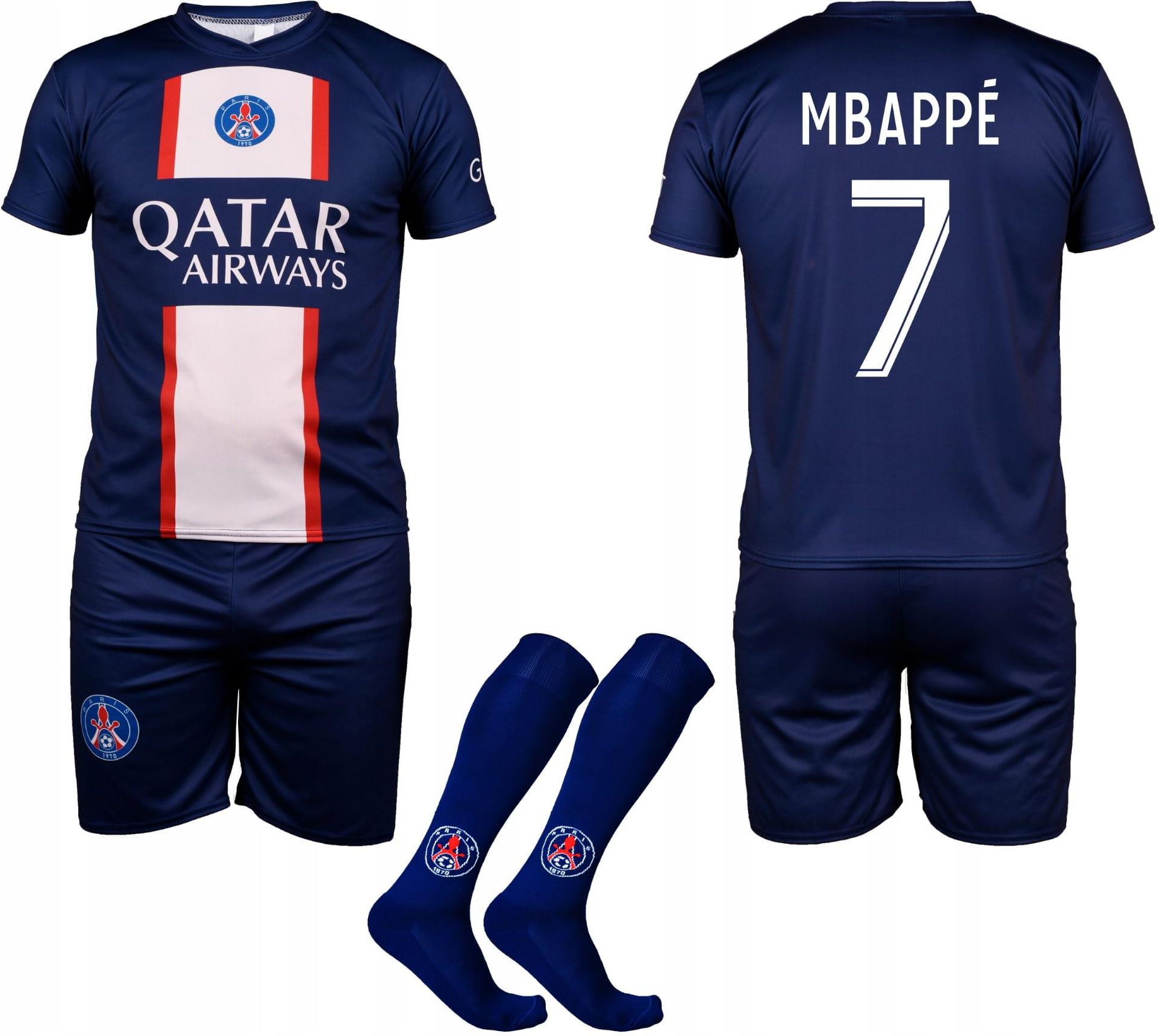 Mbappe Psg strój komplet piłkarski getry 146 - Ceny i opinie - Ceneo.pl
