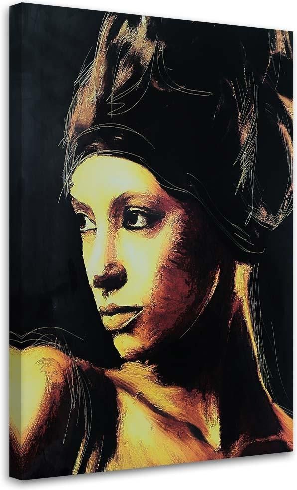 Feeby Obraz Na Płótnie Kobieta Spoglądająca W Dal 40X60 - Opinie i ...