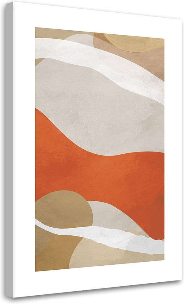 Obraz Na Płótnie Abstrakcyjne Linie I Kształty Boho 70X100 - Opinie i ...