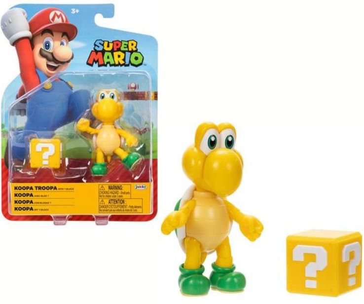 Jakks Pacific Super Mario Figurka Koopa Troopa 10cm Nintendo s33 41637 ...