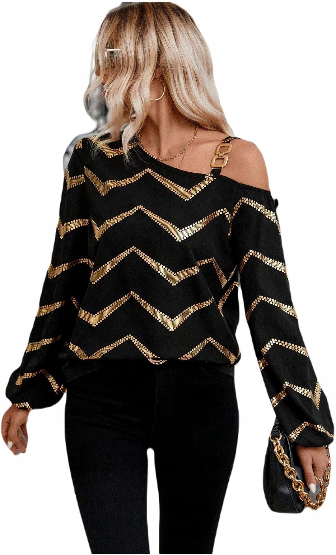 Bluzka Damska Wieczorowa Biznesowa Z Nadrukiem Wiosenna - Ceny i opinie ...