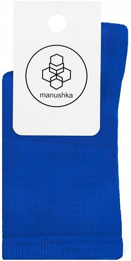 Manushka Kobaltowe Skarpetki Bambusowe 38/41 - Ceny i opinie - Ceneo.pl