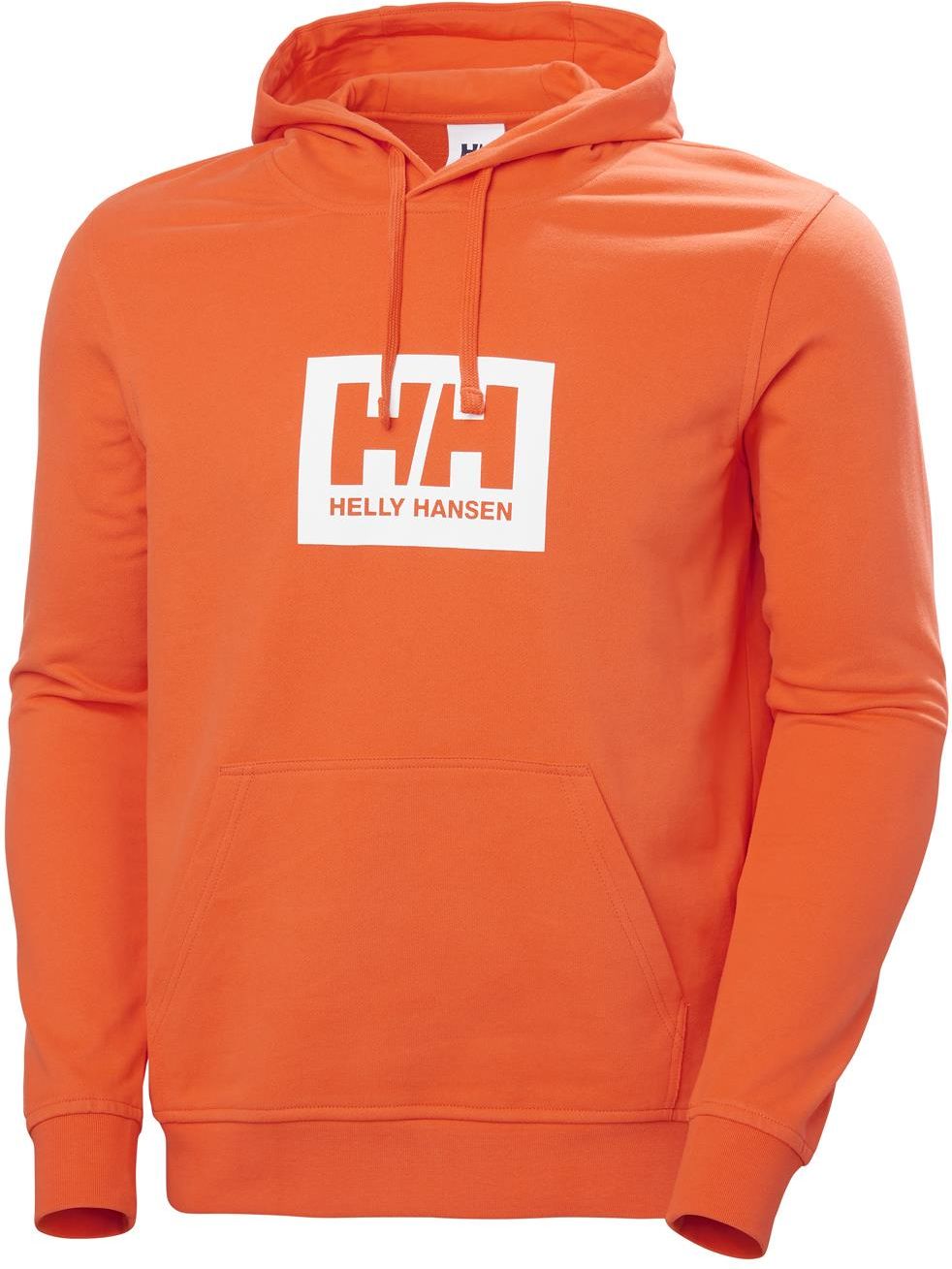 Męska Bluza Helly Hansen HH Box Hoodie 53289_307 – Pomarańczowy - Ceny ...