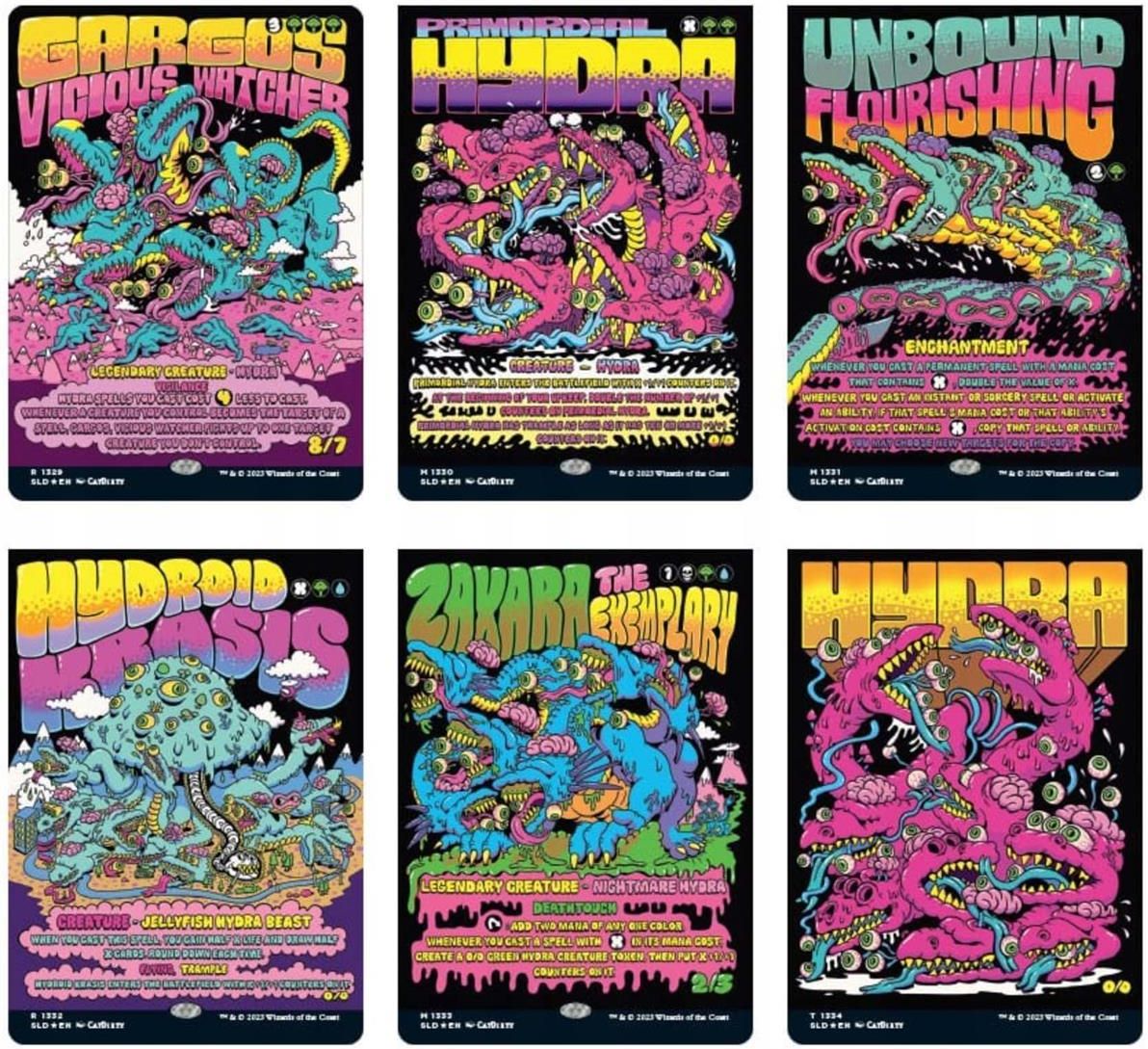 Wizards of the Coast Magic The Gathering Secret Lair Calling All Hydra ...