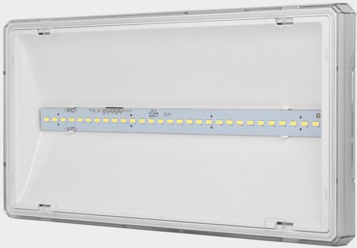 OPRAWA AWARYJNA EXIT L LED PREMIUM 6W 220-240V AC 1H LIFEPO4 6.4V IP65 ...