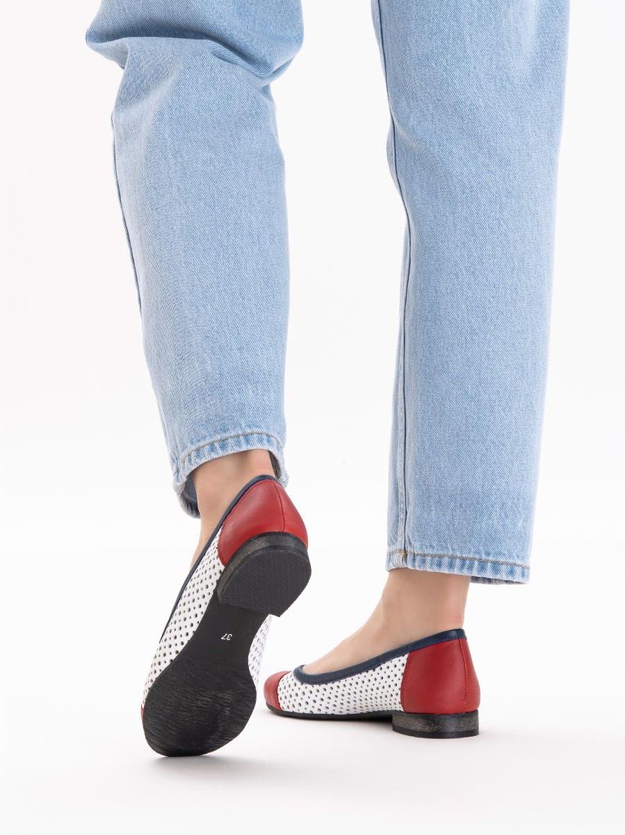 Baleriny skórzane półbuty miękkie lekkie Imunzi - Ceny i opinie - Ceneo.pl