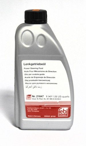 Płyn do układu wspomagania kierownicy zielony MB Febi 21647 1L - opinie ...