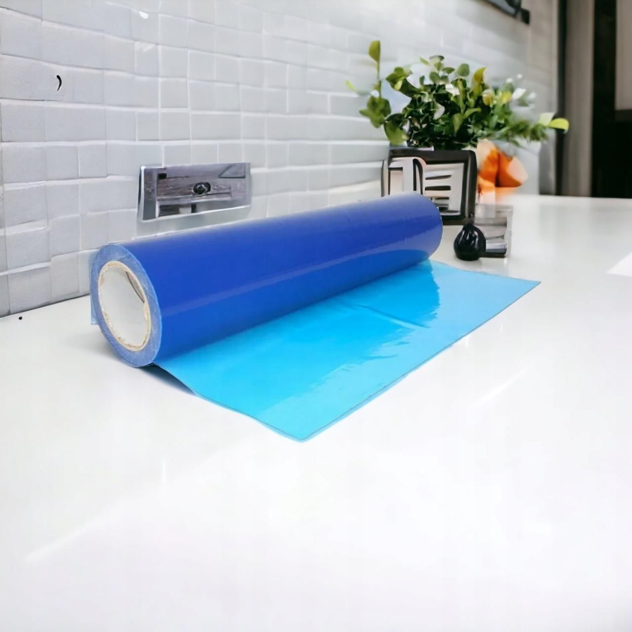 FOLIA OCHRONNA NIEBIESKA MALARSKA 50cm/75m Paper-tech - Opinie i atrakcyjne ceny na Ceneo.pl