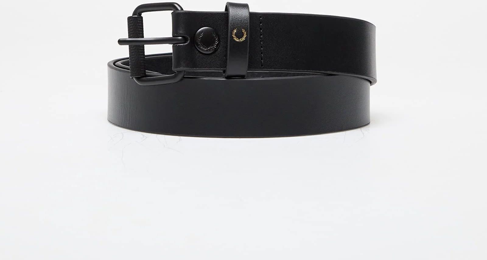 FRED PERRY Burnished Leather Belt Black - Ceny i opinie - Ceneo.pl