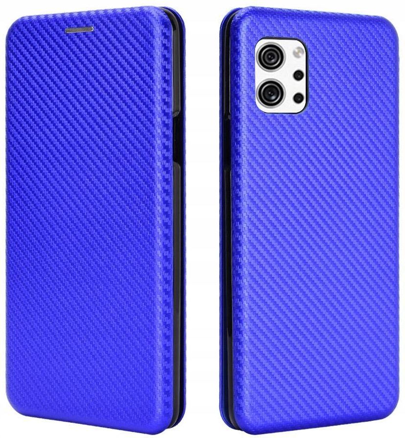 Case For Lg Q92 5G With Card Holder Kickstand Magnetic Carbon Fiber ...