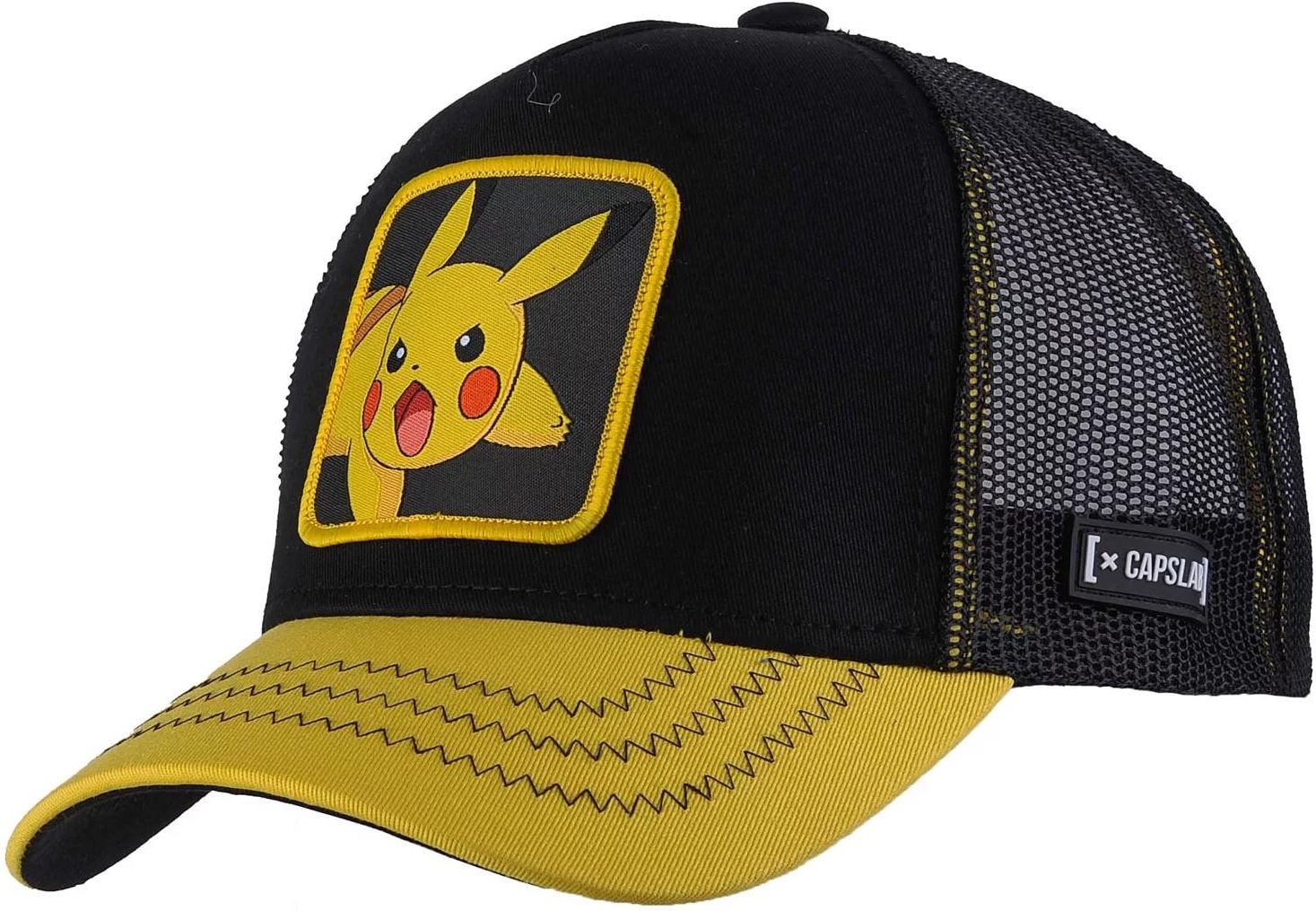 Capslab Freegun Pokemon Pikachu Cap CL-PKM2-1-PIK6 : Kolor - Czarne ...