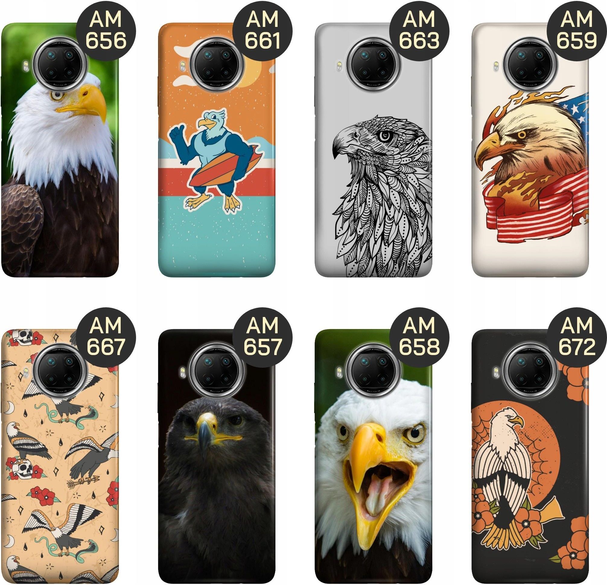 Hello Case Etui Do Xiaomi Redmi Note 9T Pro 5G Orzeł Sokół Eagle Obudowa Case - Etui na telefon ...