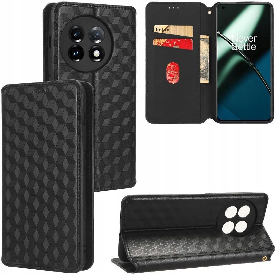Case For Oneplus 11 Wallet Magnetic Closure Card Slots Holder 3D ...
