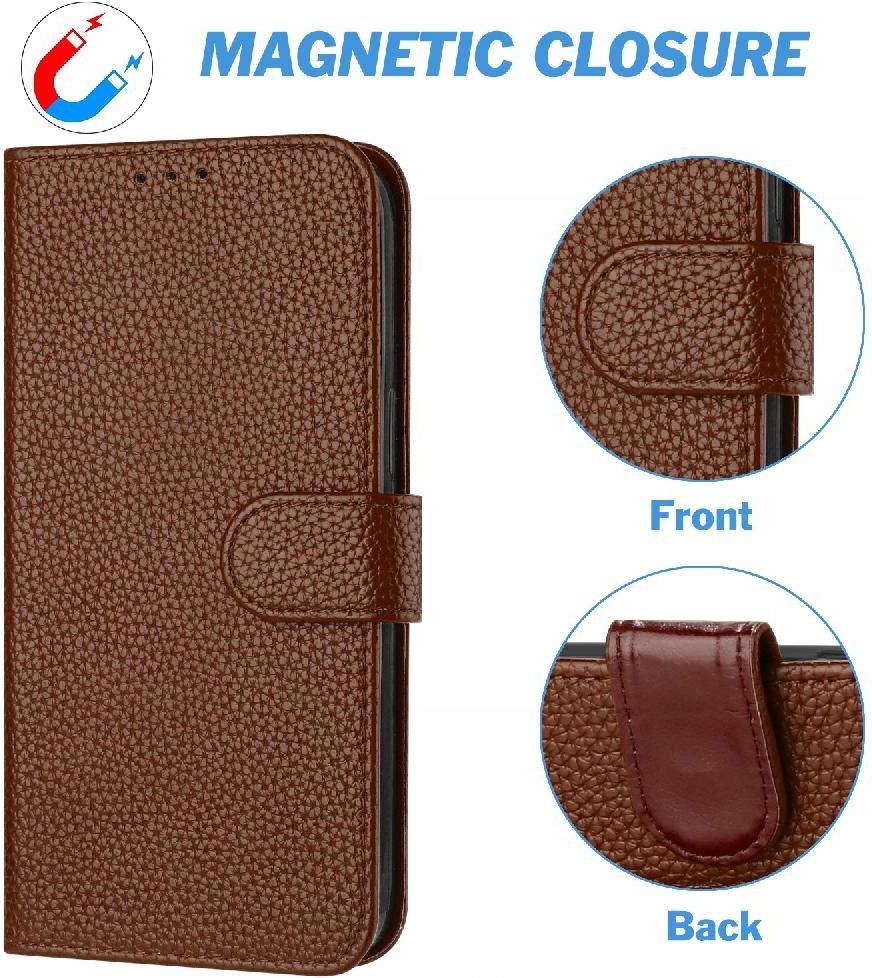 Etui Na Telefon Motorola Moto Edge 40 Neo Portfel Wzór Litch Flip Folio Pu - Etui na telefon ...