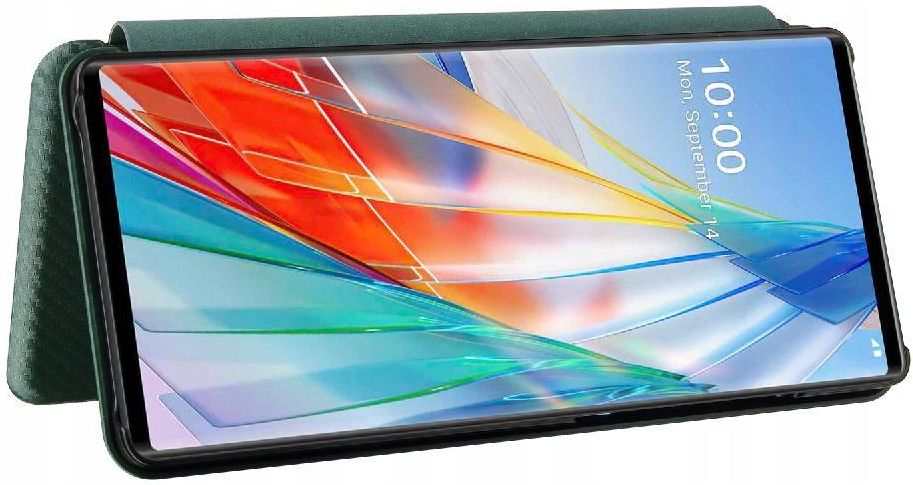 Case For Lg Wing 5G Leather Folio Flip Case Full Protection With Card ...