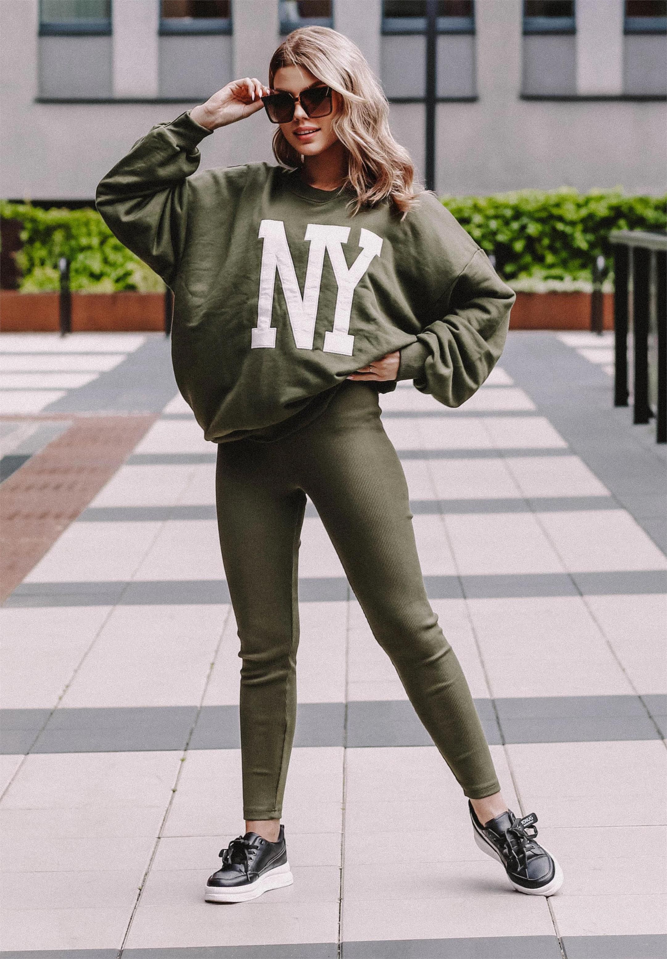 Komplet dresowy La Diva khaki - Ceny i opinie - Ceneo.pl