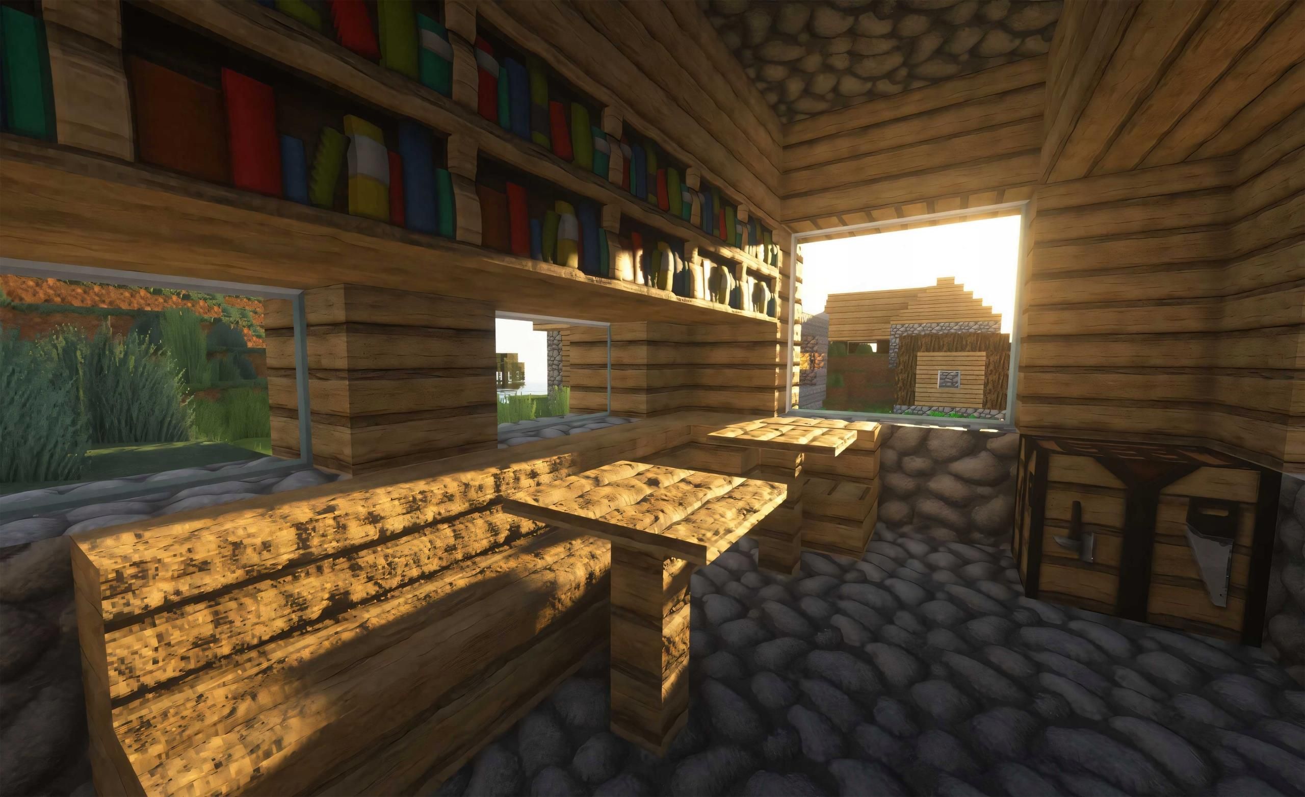 Prodej Fototapeta Minecraft Shaders Biblioteka Szer.416 x Wys.254 ...