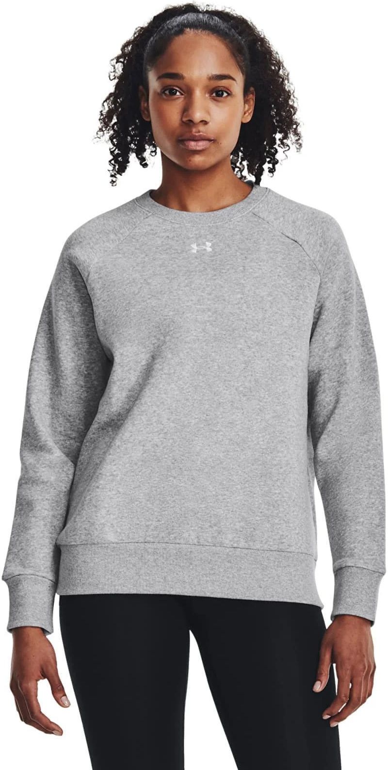 Under Armour Rival Fleece Crew Mod Gray Light Heather - Ceny i opinie ...