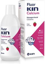 Kin Fluorkin Calcium Truskawkowy Przeciw Próchniczy Płyn Dla Dzieci Z ...