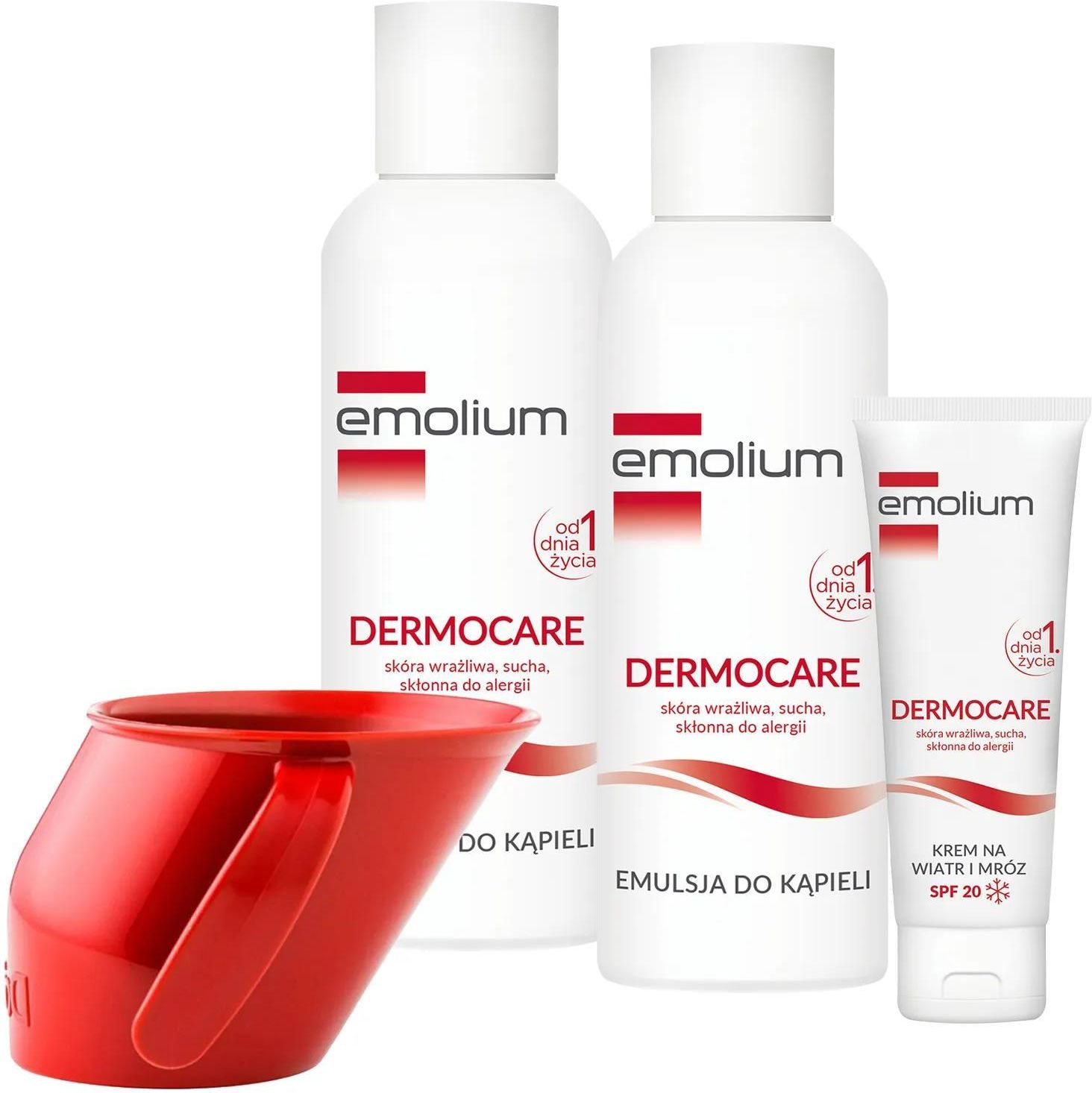 Perrigo Zestaw Emolium Dermocare Krem Na Wiatr I Mróz Spf 20 75Ml ...