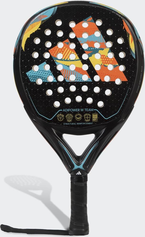 Adidas Adipower Team Padel Racket Gc6260 Black Preloved Blue White ...