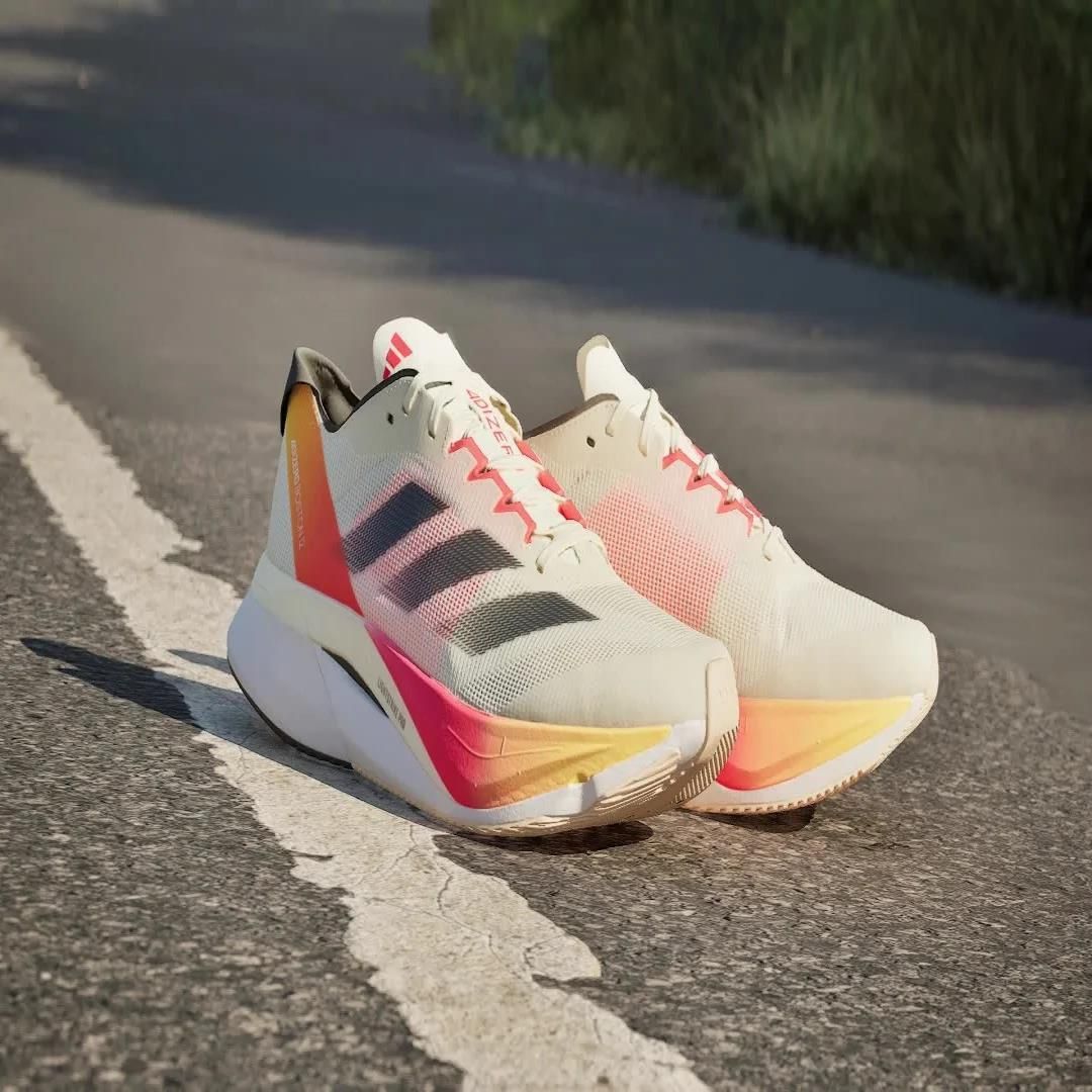 Adidas Adizero Boston 12 M Ig3320 Ivory Core Black Solar Red - Ceny i ...