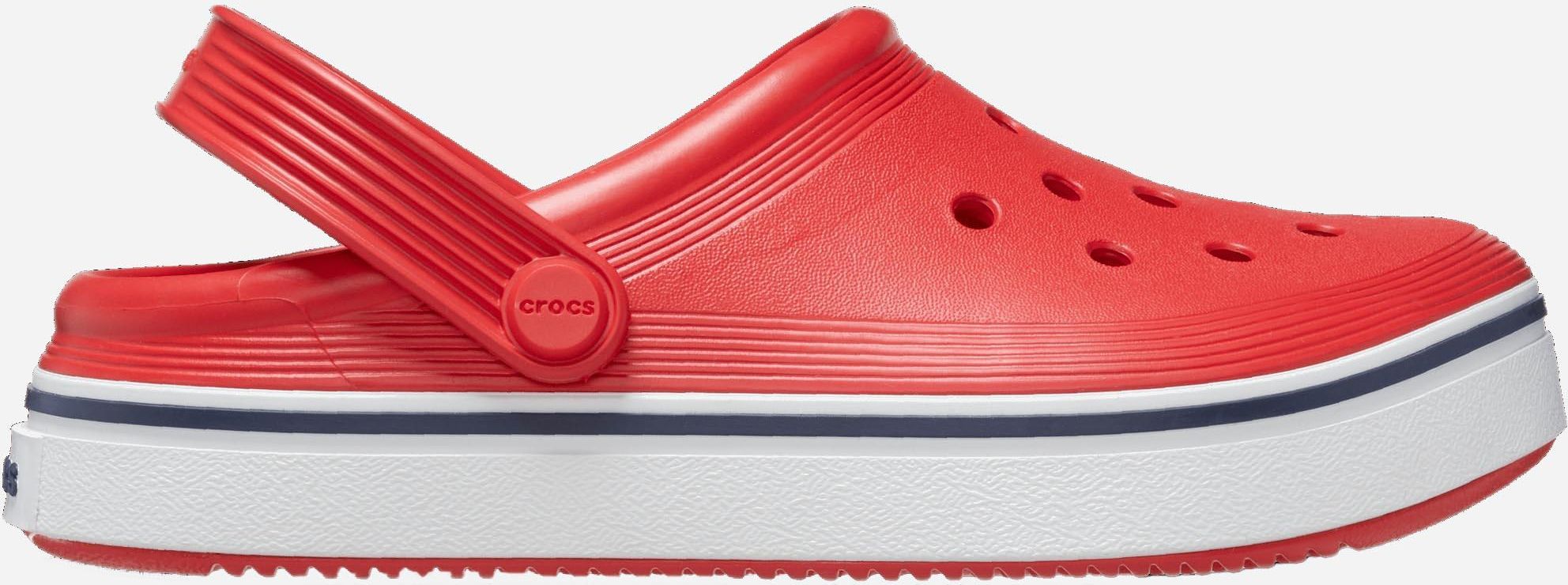Crocs Croksy dziecięce Off Court Clog TCR208479 Czerwone - Ceny i ...