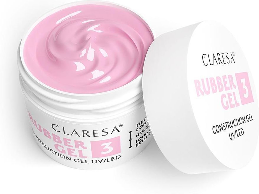 Claresa Rubber Gel #3 Żel Do Budowy I Przedłużania 12G - Opinie i ceny ...