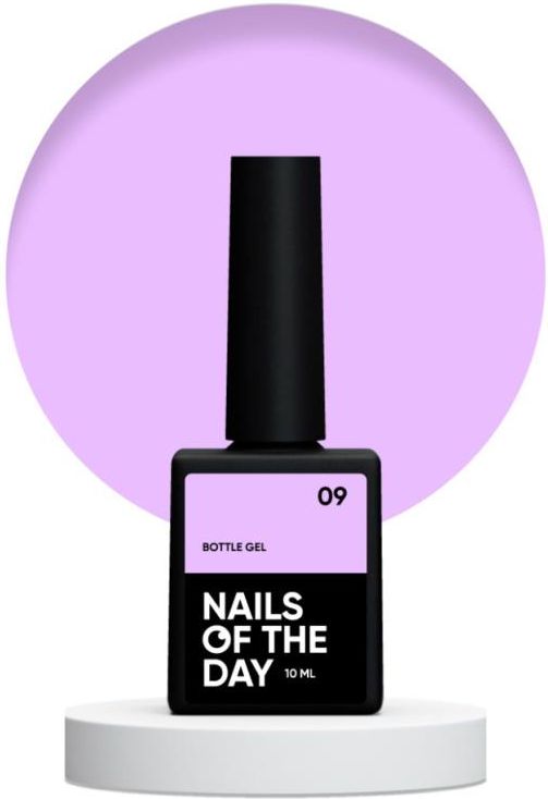 Nailsoftheday Bottle Gel 09 Jasno-Fioletowy Żel Do Wzmocnienia I ...
