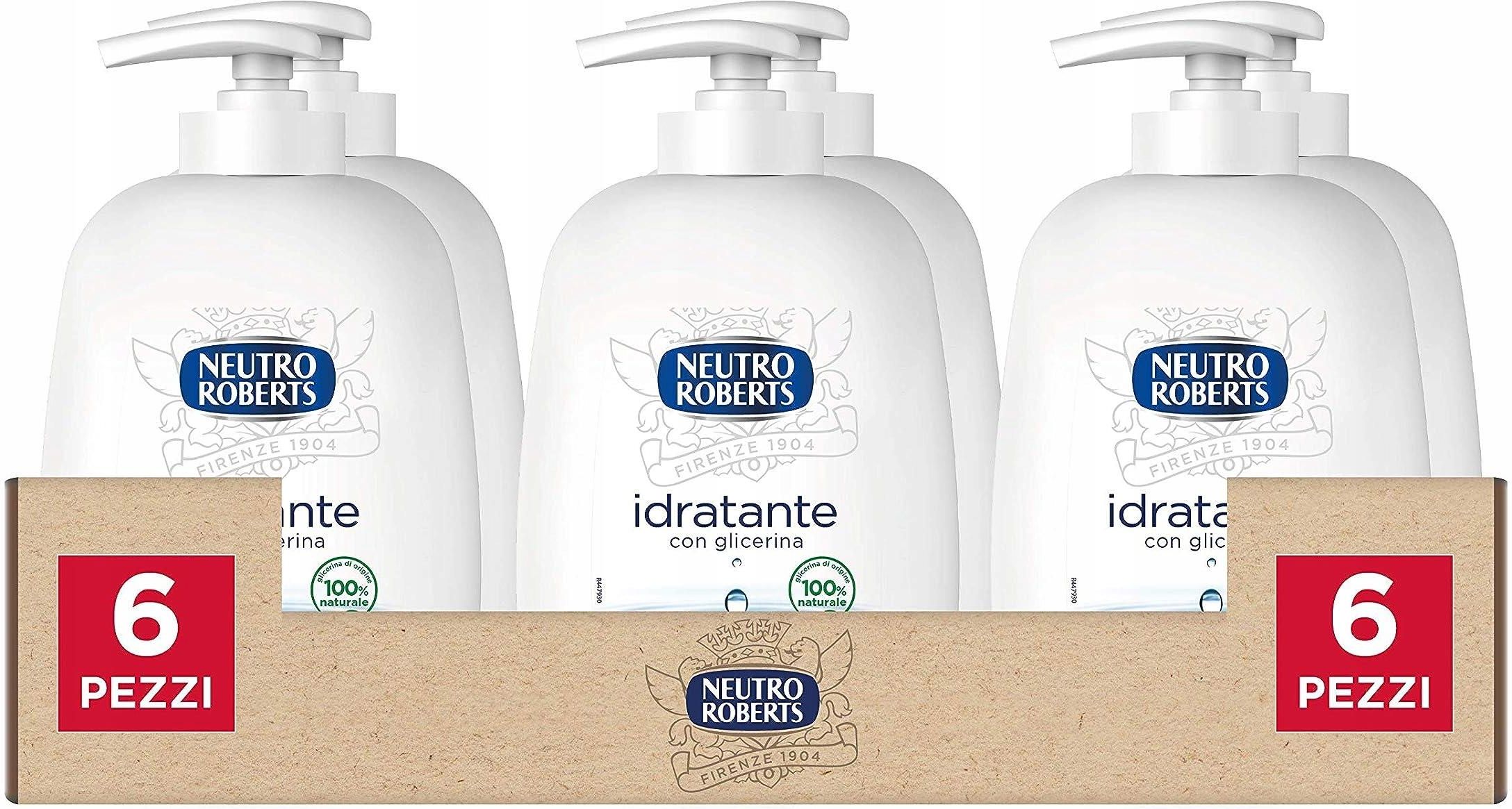 Mydło Neutro Roberts Zestaw 6 Mydeł W Płynie x 200 ml - Opinie i ceny ...