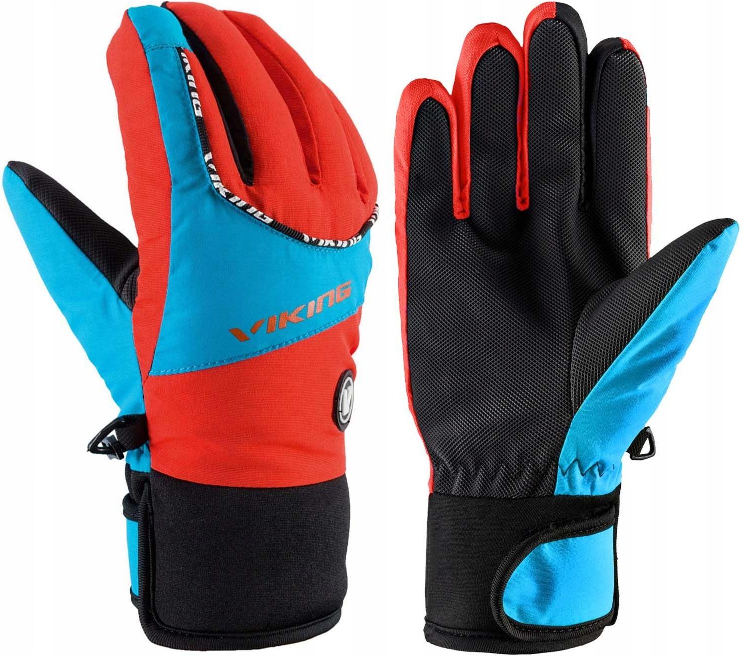Rękawice zimowe dziecięce Viking Fin Jr orange/blue r.5 - Ceny i opinie ...
