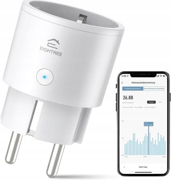 System domotyki Eightree inteligentne gniazdo WiFi Smart Alexa TUYA watomierz ET20 - Opinie i ...