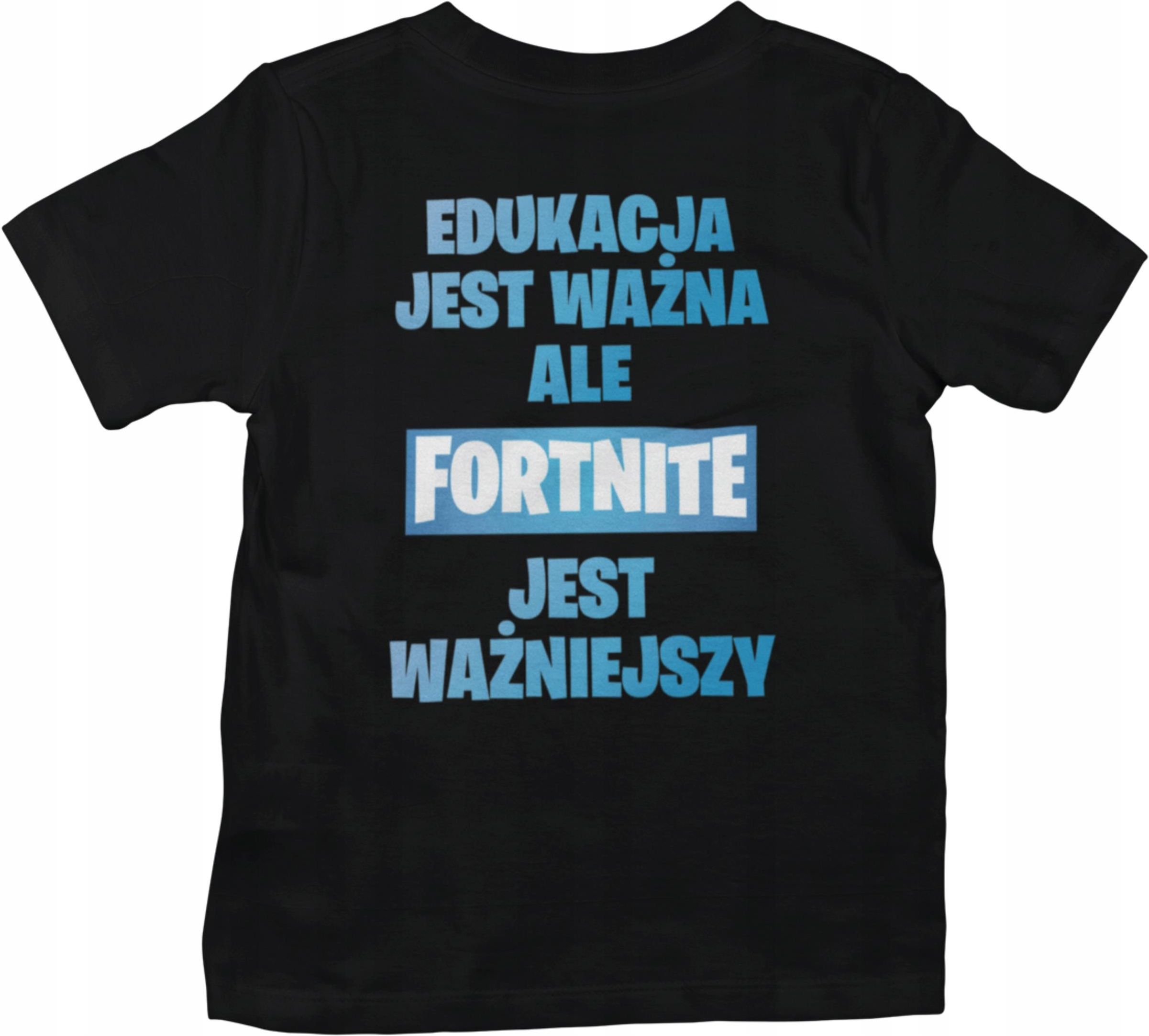 T-shirt Koszulka Dziecięca Bawełniana Z Nadrukiem Fortnite 140 146 - Ceny i opinie - Ceneo.pl