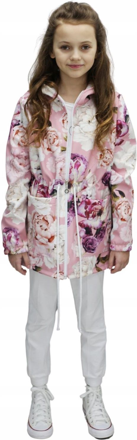 Kurtka softshell Dla dziewczynki Kwiaty 116 122 - Ceny i opinie - Ceneo.pl