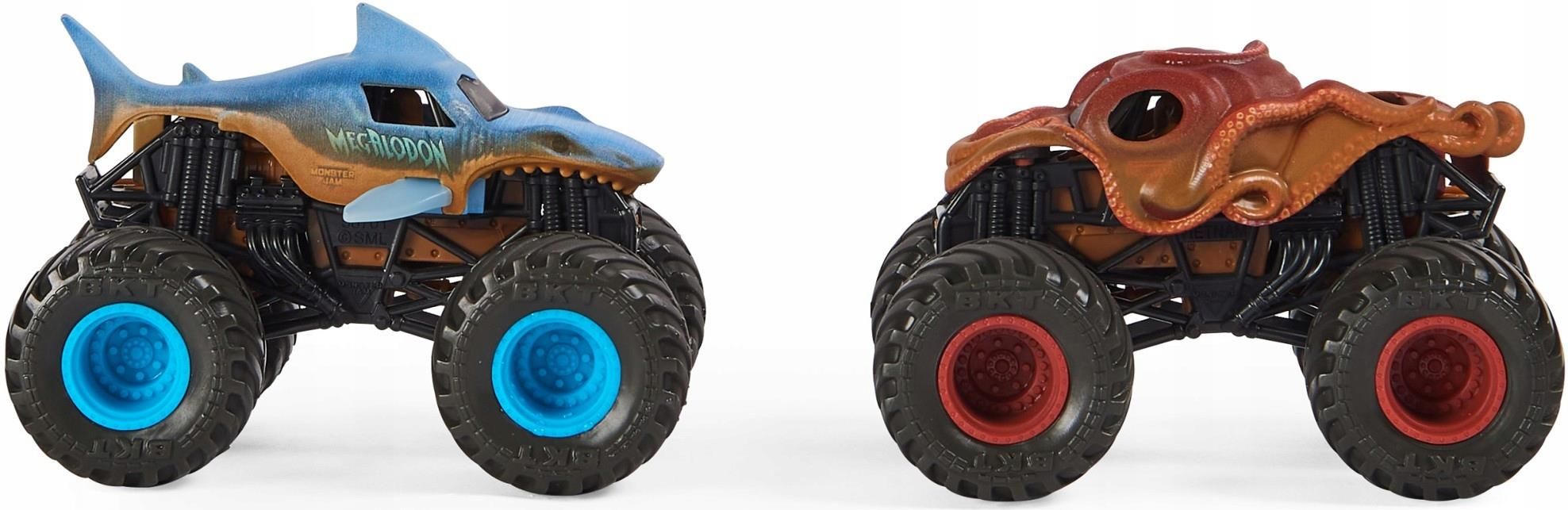 Spin Master Monster Jam Zmieniające Kolor Samochody Megalodon I ...