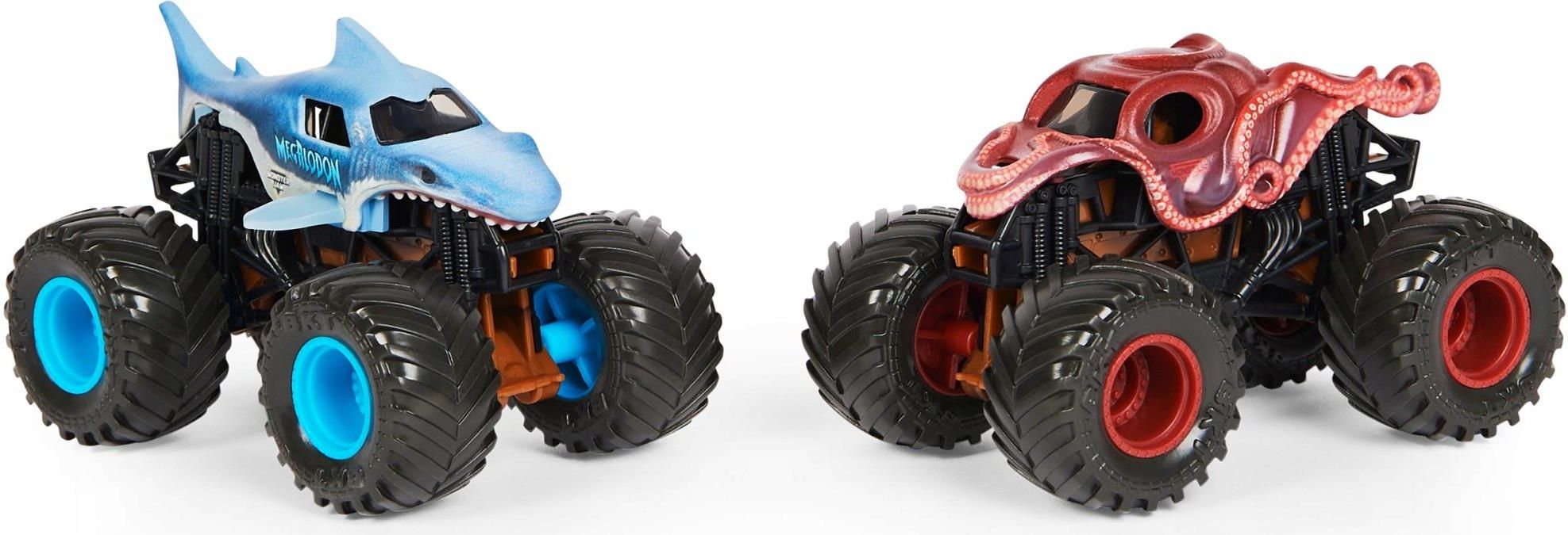 Spin Master Monster Jam Zmieniające Kolor Samochody Megalodon I ...