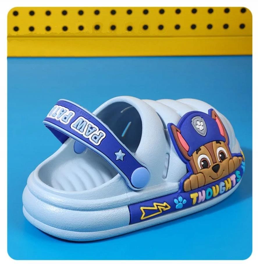 Klapki dziecięce Psi Patrol sandałki Chase kroksy dla dzieci na plażę buty - Ceny i opinie ...