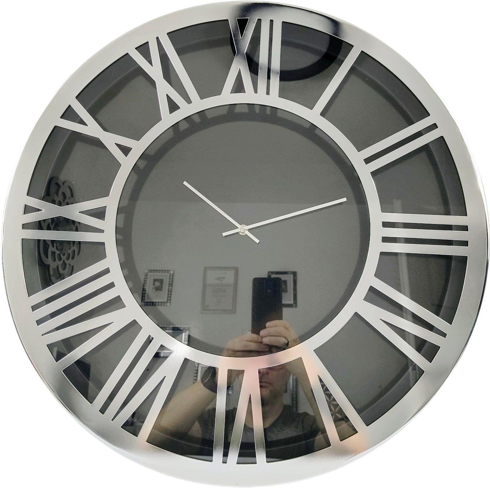 Zegar LOFT PREMIUM 60 cm Black / Silver Y630 - Opinie i atrakcyjne ceny ...