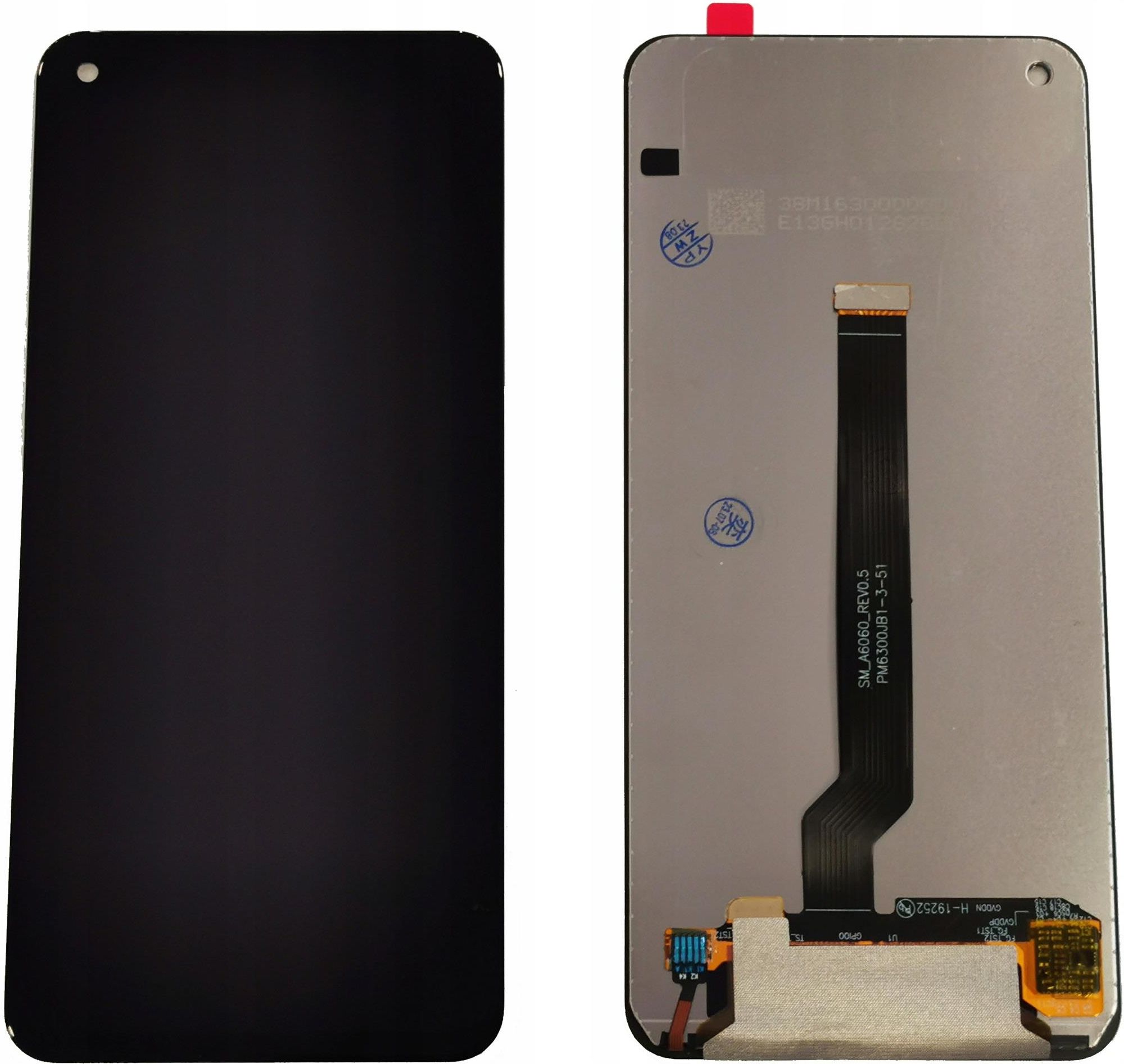 Podzespoły do telefonu Samsung Wyświetlacz Lcd Ekran Galaxy A60 A606 ...