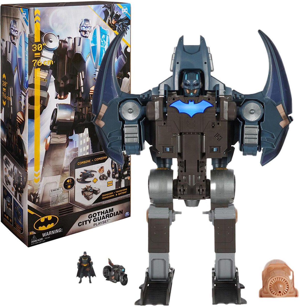 Spin Master Zestaw Figurek Dc Comics Gotham City Guardian Mech - Ceny i ...