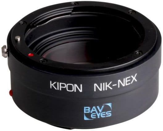 Kipon Adapter z Nikon F na Sony E/Nex Baveyes - Ceny i opinie na Ceneo.pl