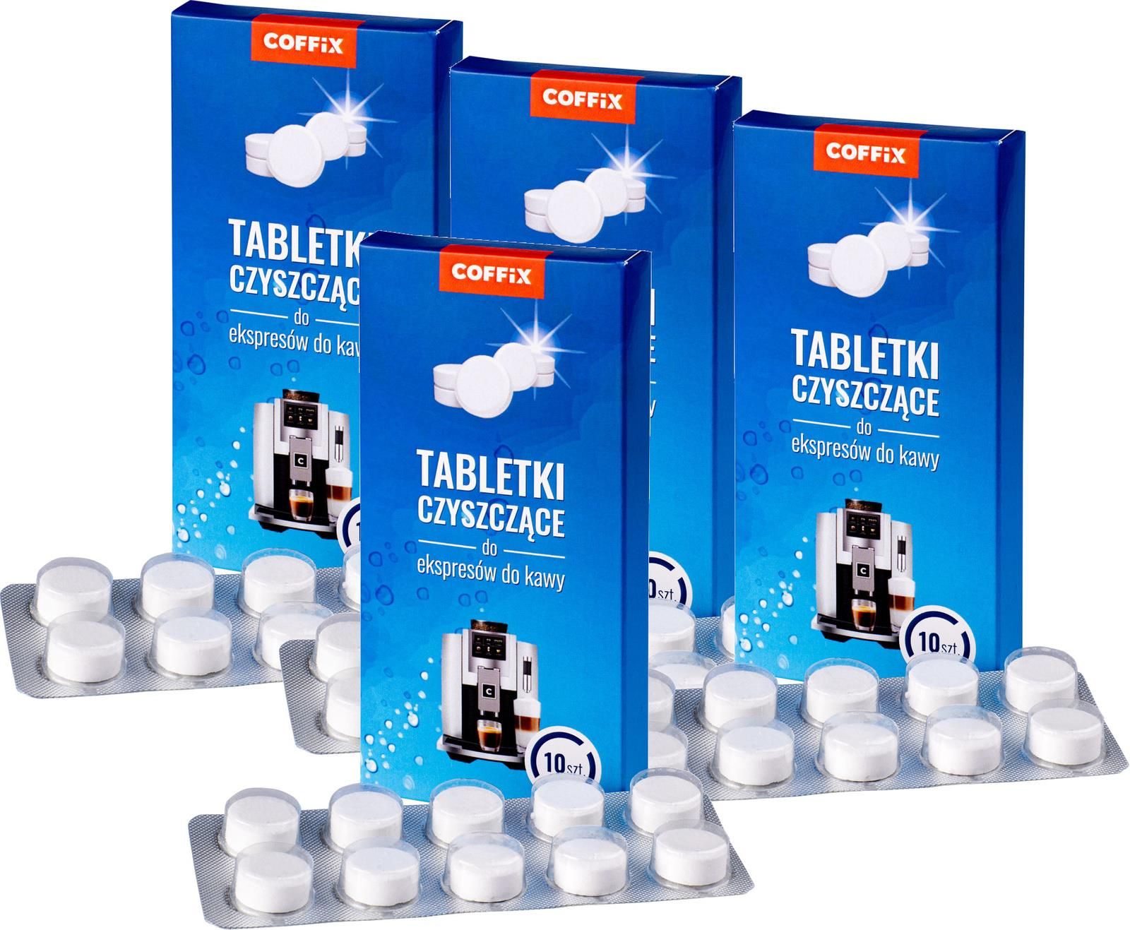 Coffix Czyścik Tabletki Do Czyszczenia Ekspresu 40szt. - Opinie i ...